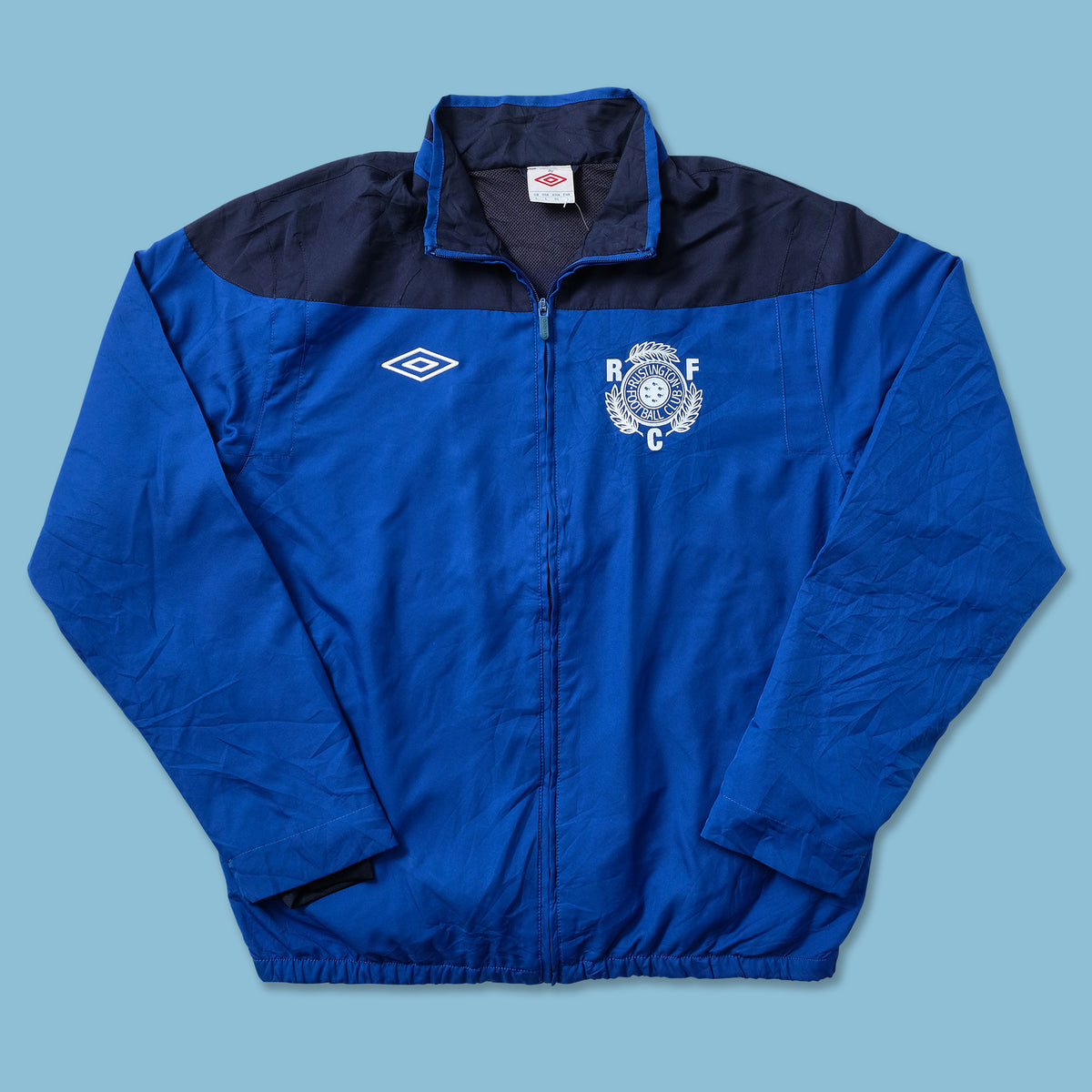 Umbro Rustington Football Club Track Jacket Large | Double Double Vintage