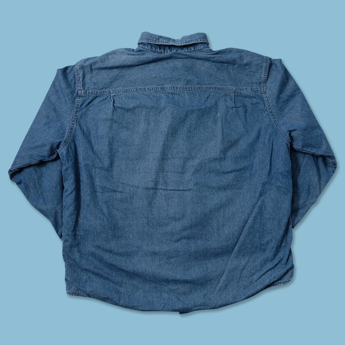 Vintage Woolrich Denim Shirt Jacket XLarge | Double Double Vintage