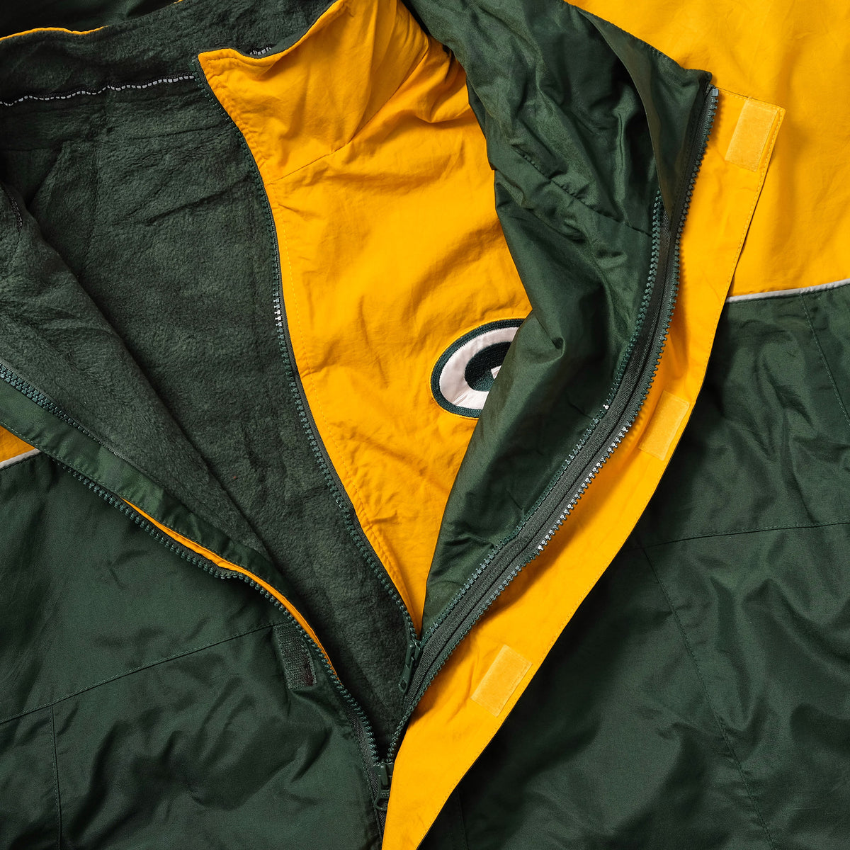 Vintage Greenbay Packers Padded Jacket XLarge | Double Double Vintage