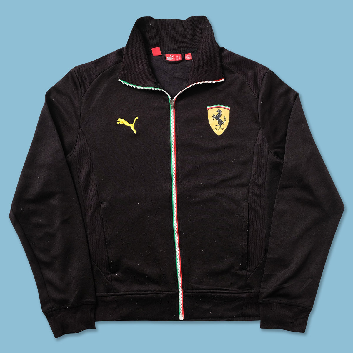Puma Ferrari Track Jacket Large | Double Double Vintage