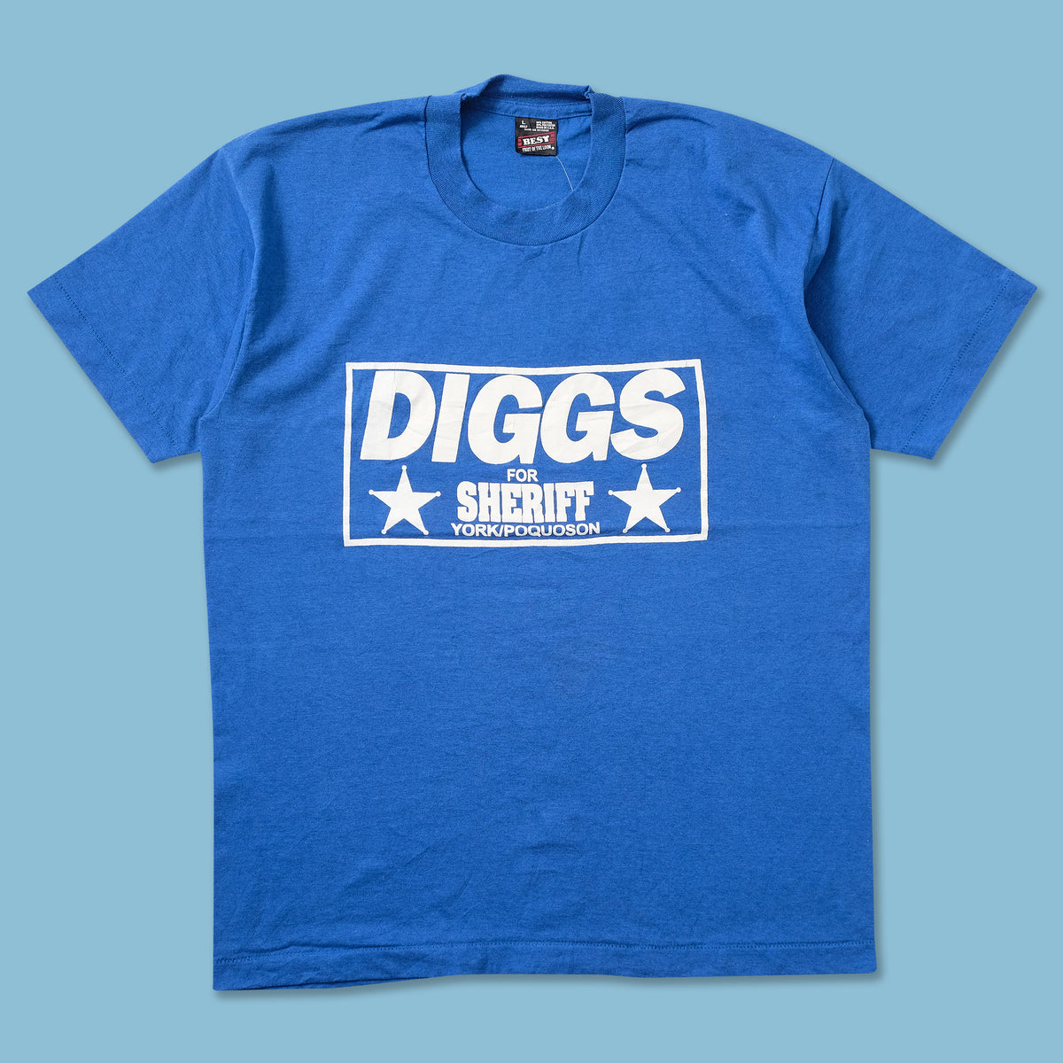 Vintage Diggs For Sheriff T-Shirt Medium | Double Double Vintage