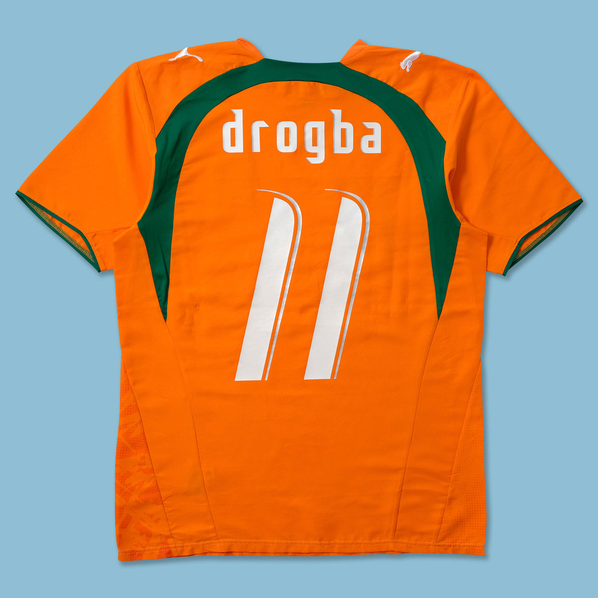 2006 Puma Ivory Coast Drogba Jersey Small | Double Double Vintage