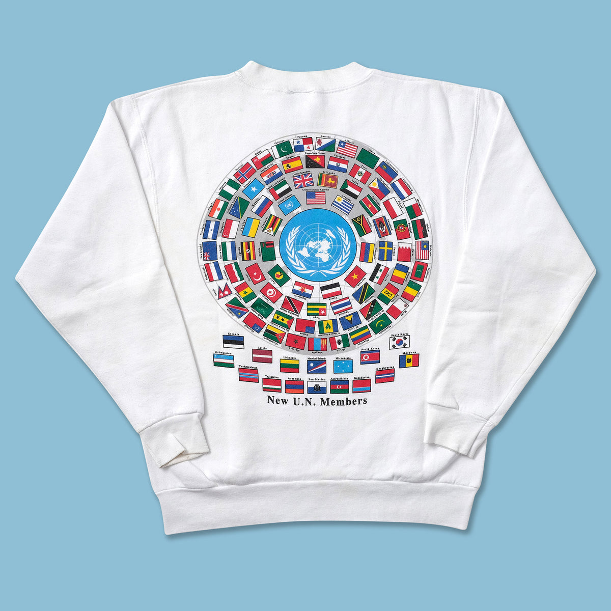 Vintage United Nations Sweater Small | Double Double Vintage