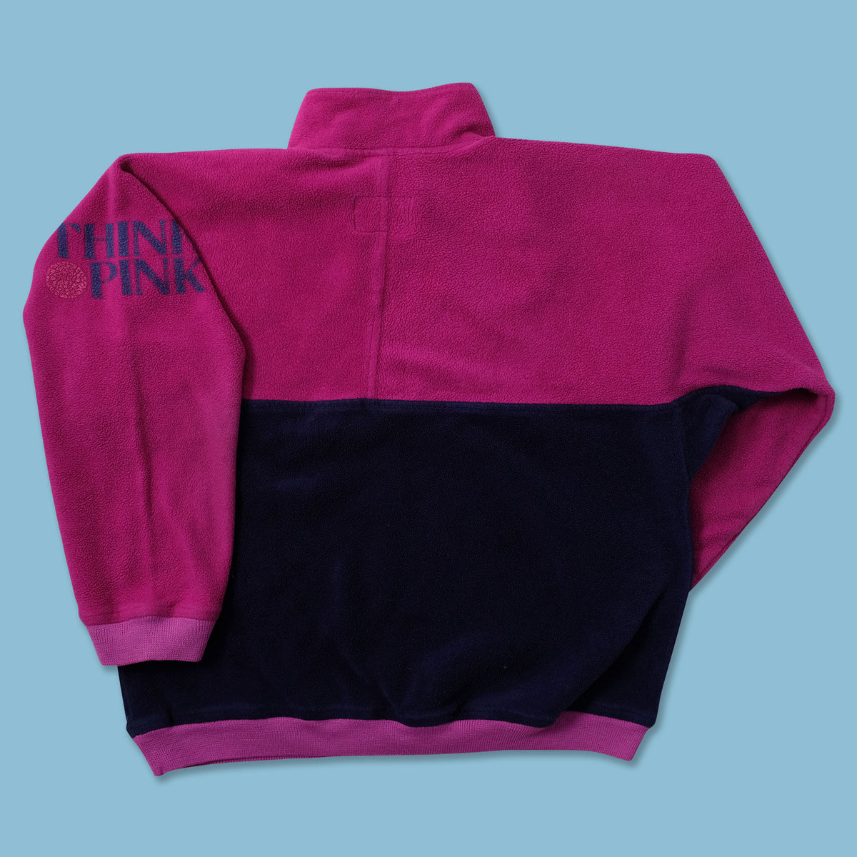 Vintage Think Pink Fleece Small | Double Double Vintage