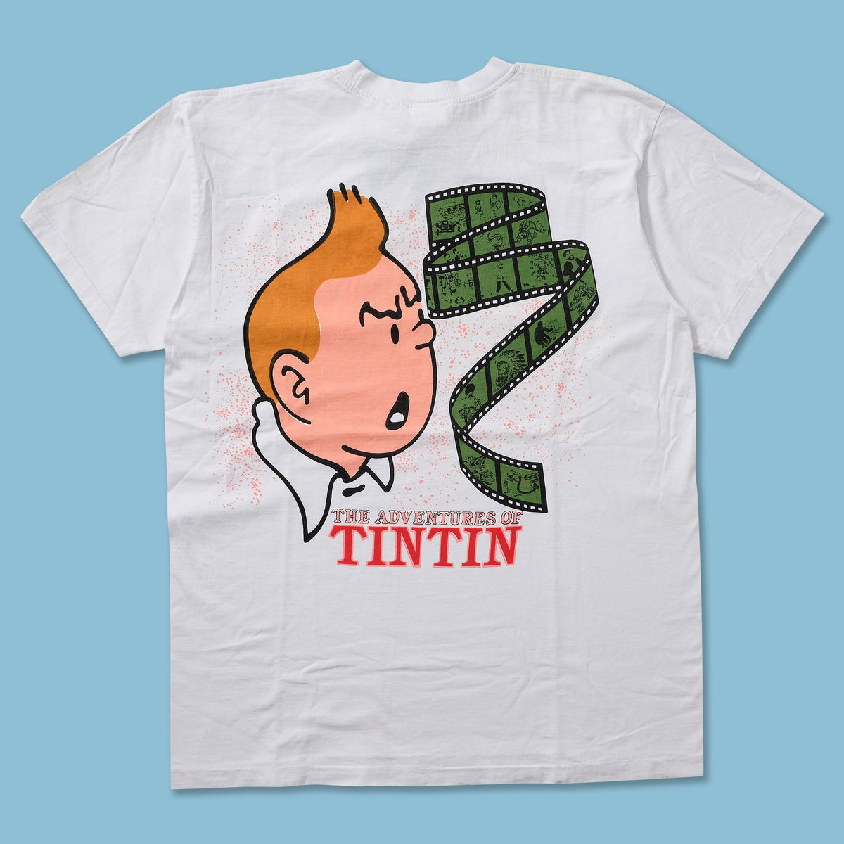 Vintage The Adventures of Tin Tin T-Shirt Medium | Double Double Vintage