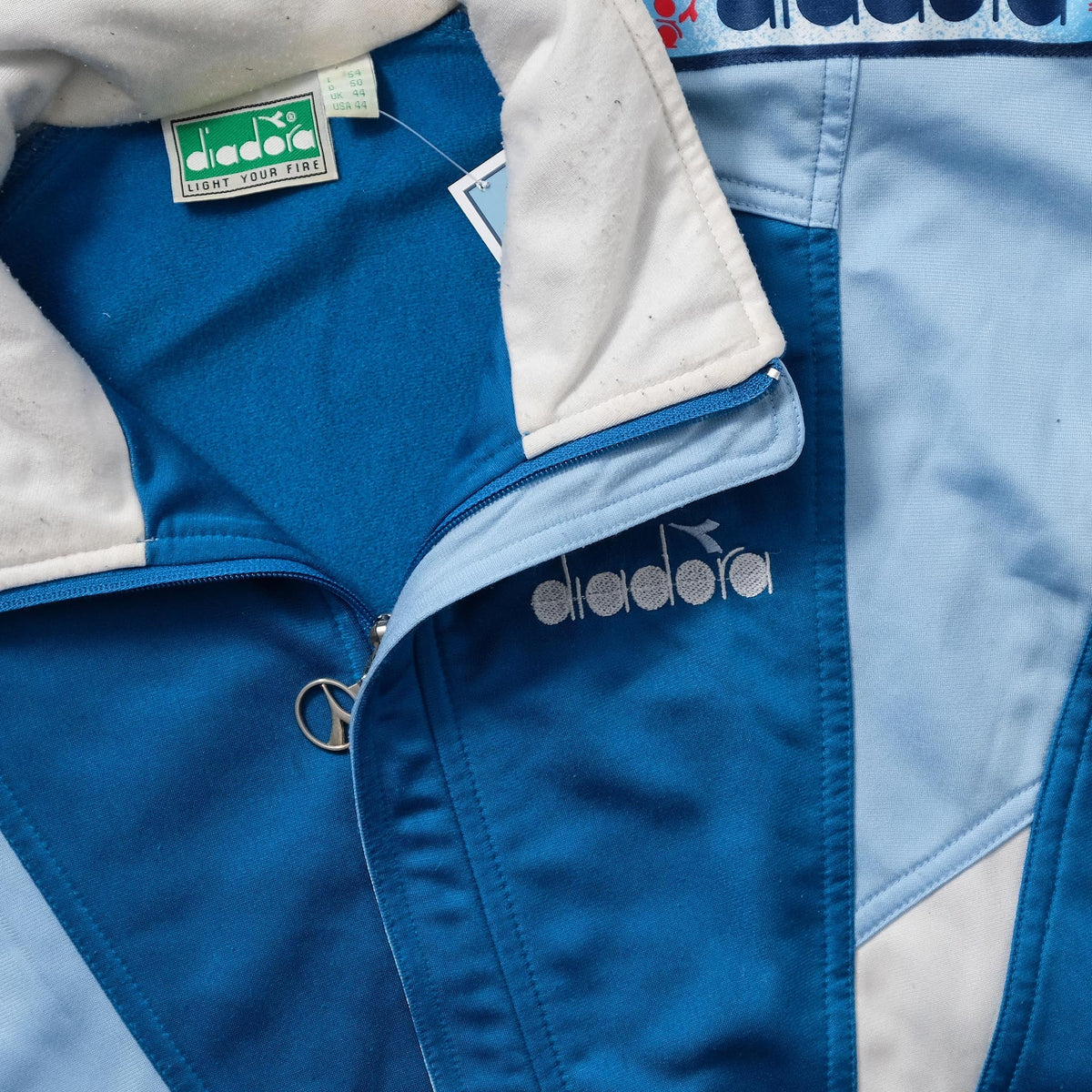 Vintage Diadora Track Jacket Large | Double Double Vintage