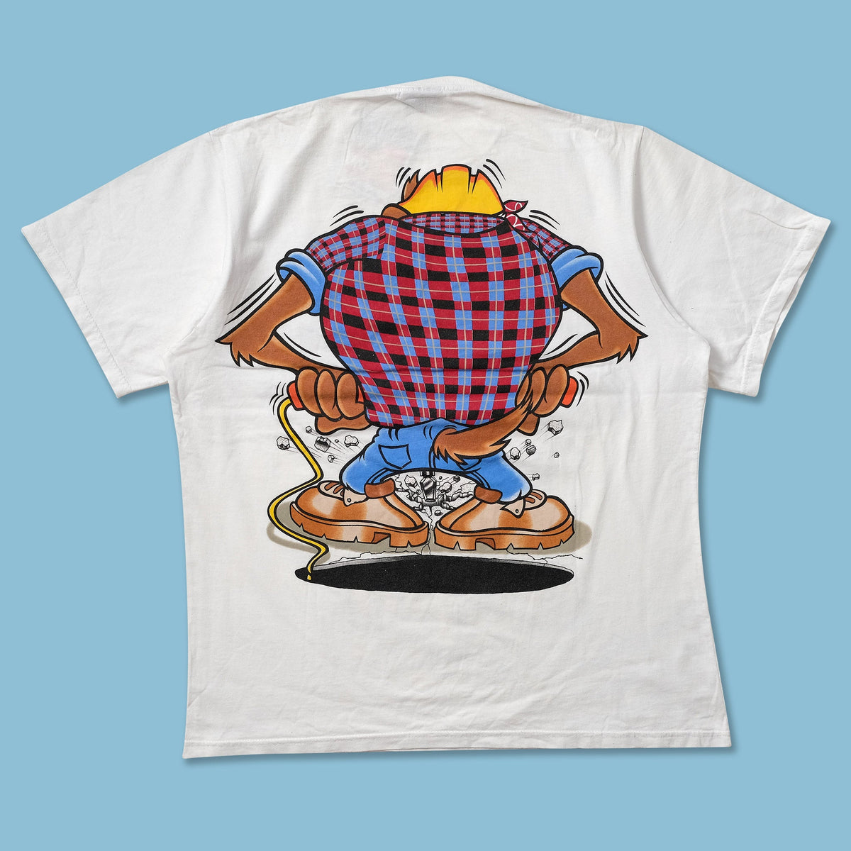 1995 Taz Looney Tunes T-Shirt Large | Double Double Vintage