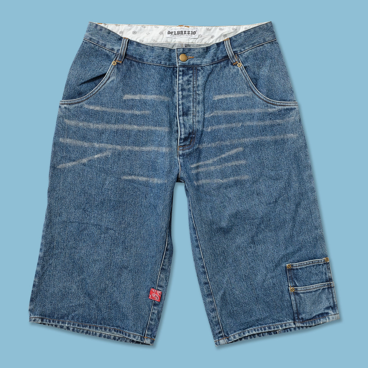 Y2K Baggy Jorts W32 | Double Double Vintage
