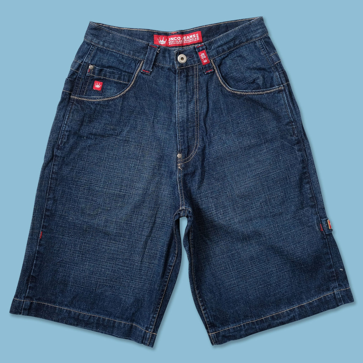Y2K JNCO Jorts W30 | Double Double Vintage