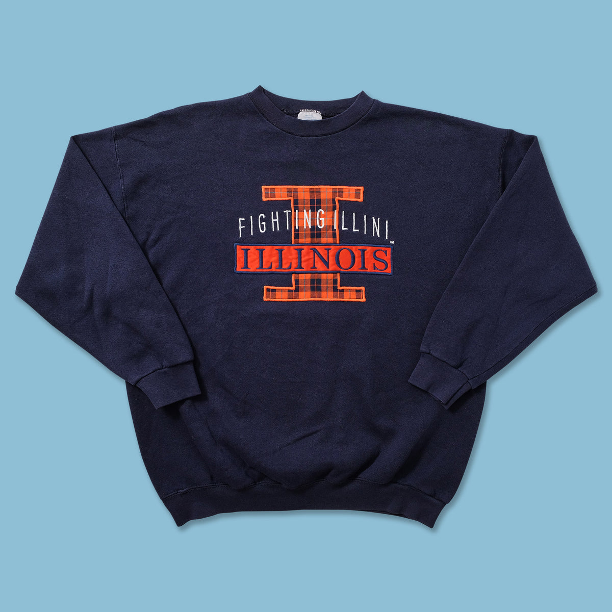 Vintage Illinois University Sweater Large | Double Double Vintage