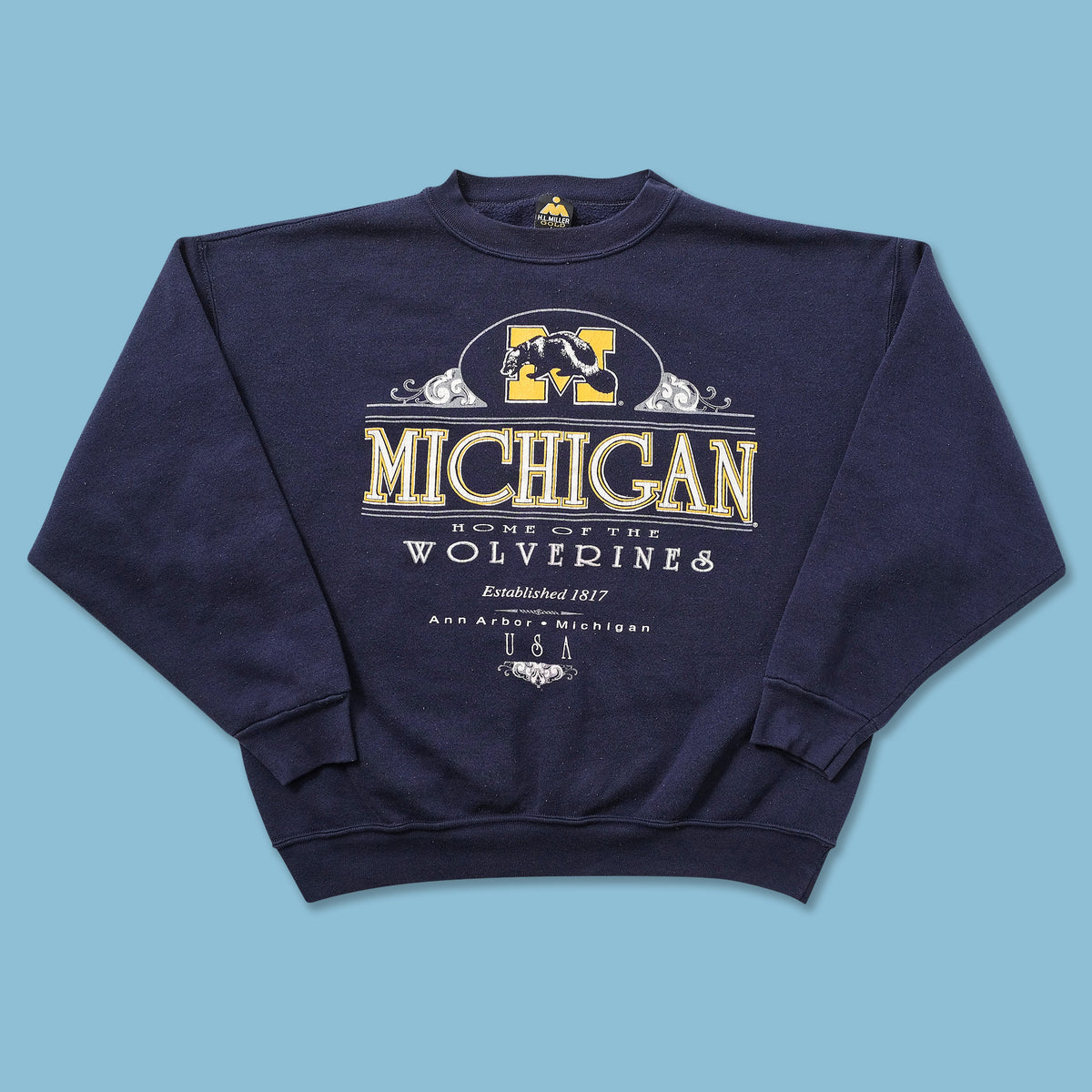 Vintage Michigan Wolverines Sweater Small | Double Double Vintage