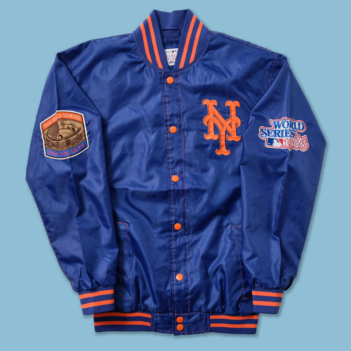 Vintage New York Mets Varsity Jacket Large | Double Double Vintage