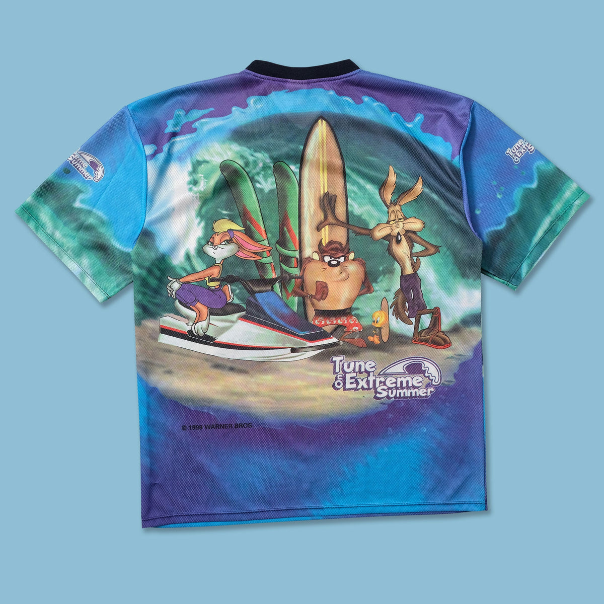 1999 Taz Looney Tunes Jersey XLarge | Double Double Vintage