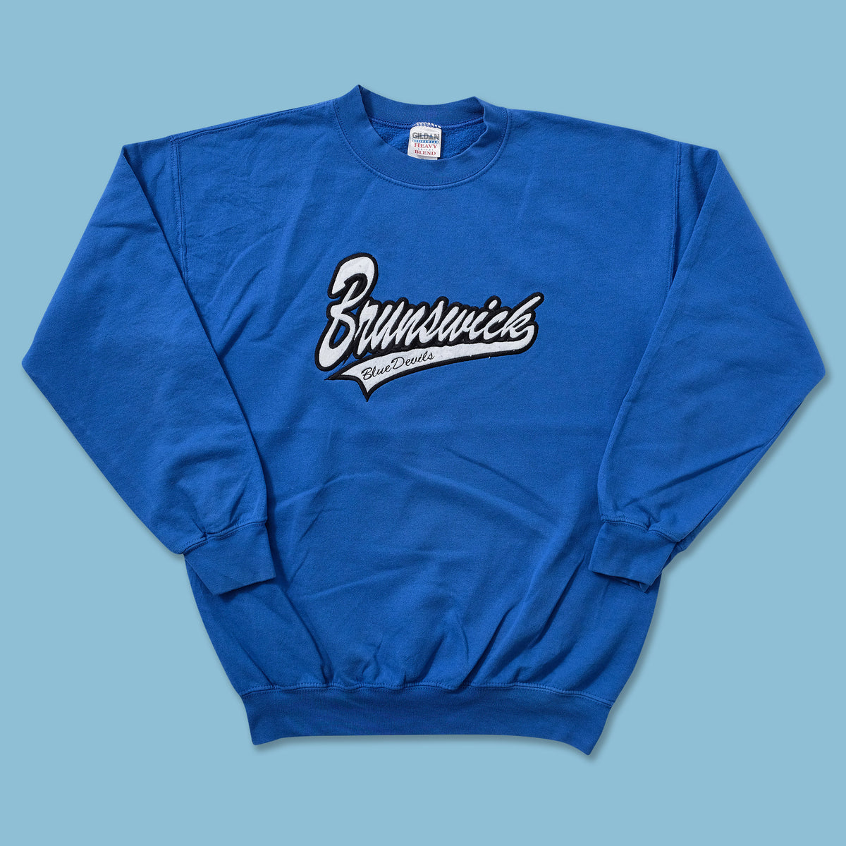 Brunswick Blue Devils Sweater Medium | Double Double Vintage