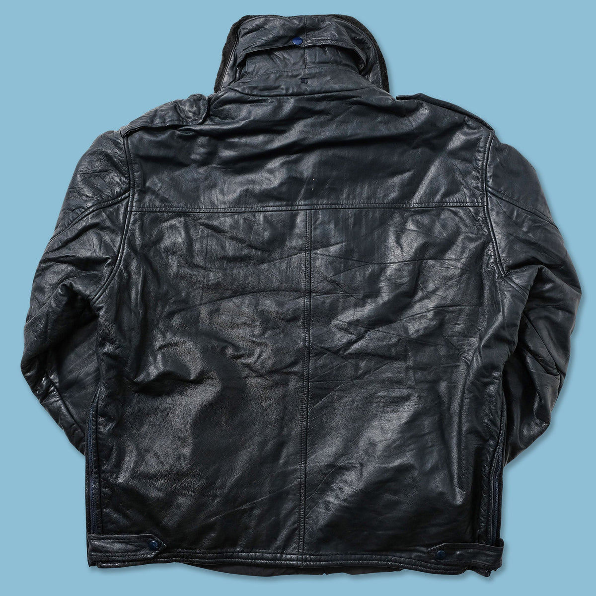 Vintage Leather Jacket Large | Double Double Vintage