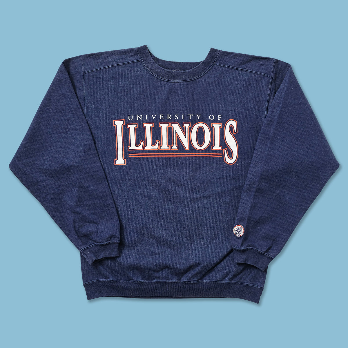 Vintage University Of Illinois Sweater Small | Double Double Vintage