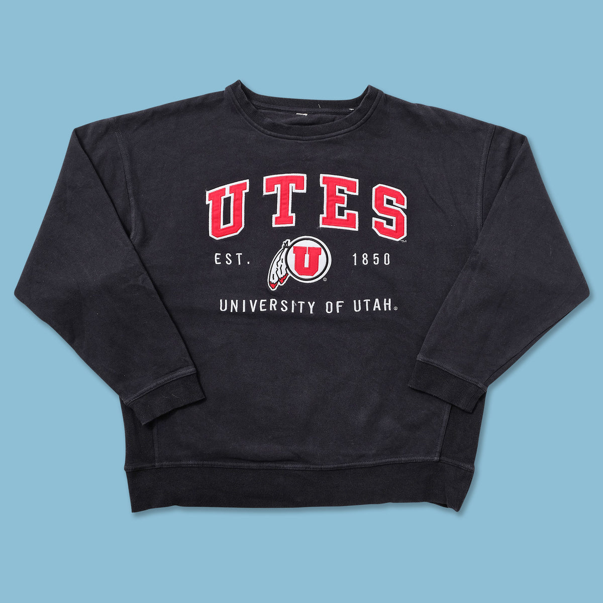 University of Utah Sweater Large | Double Double Vintage