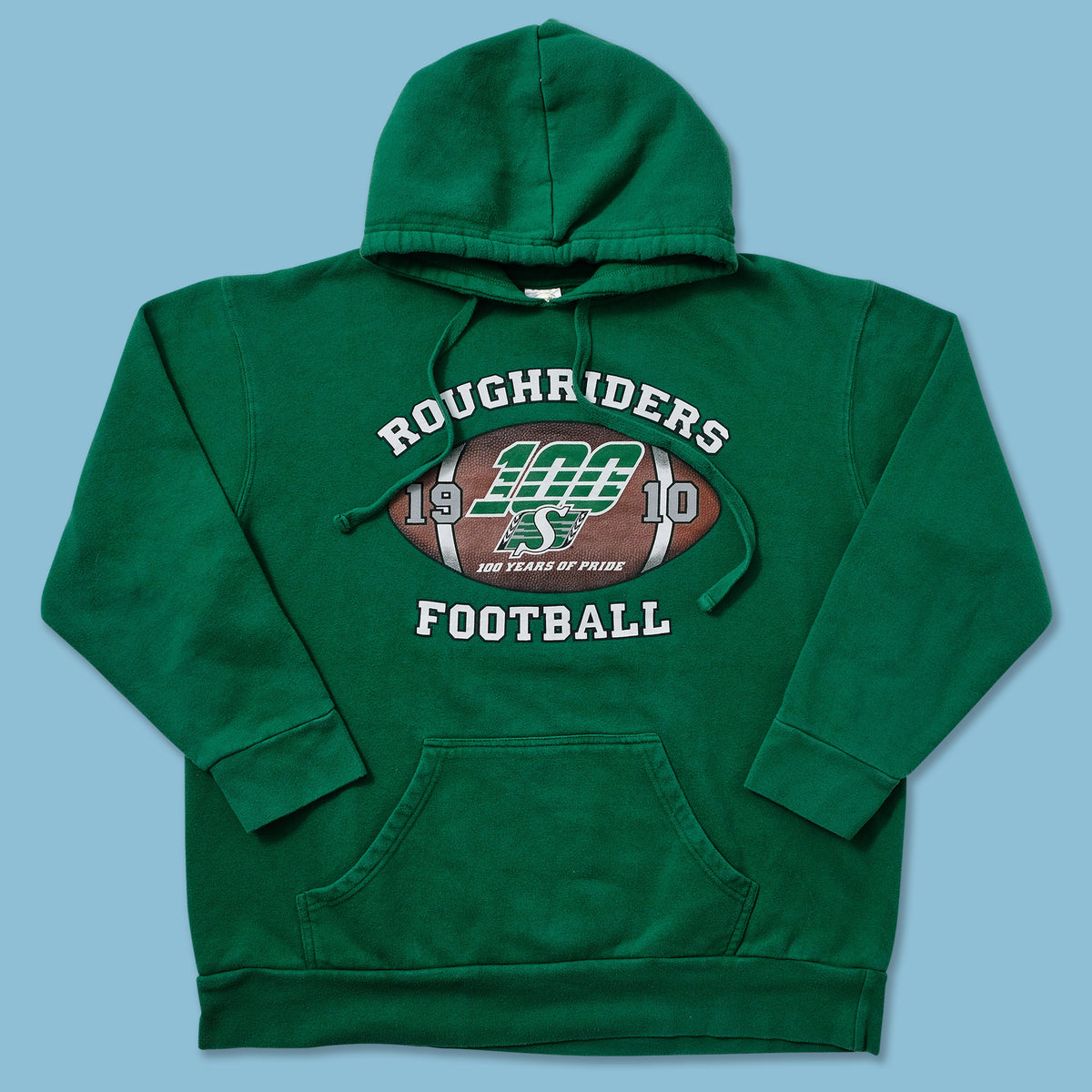 Roughriders Football Hoody Large | Double Double Vintage