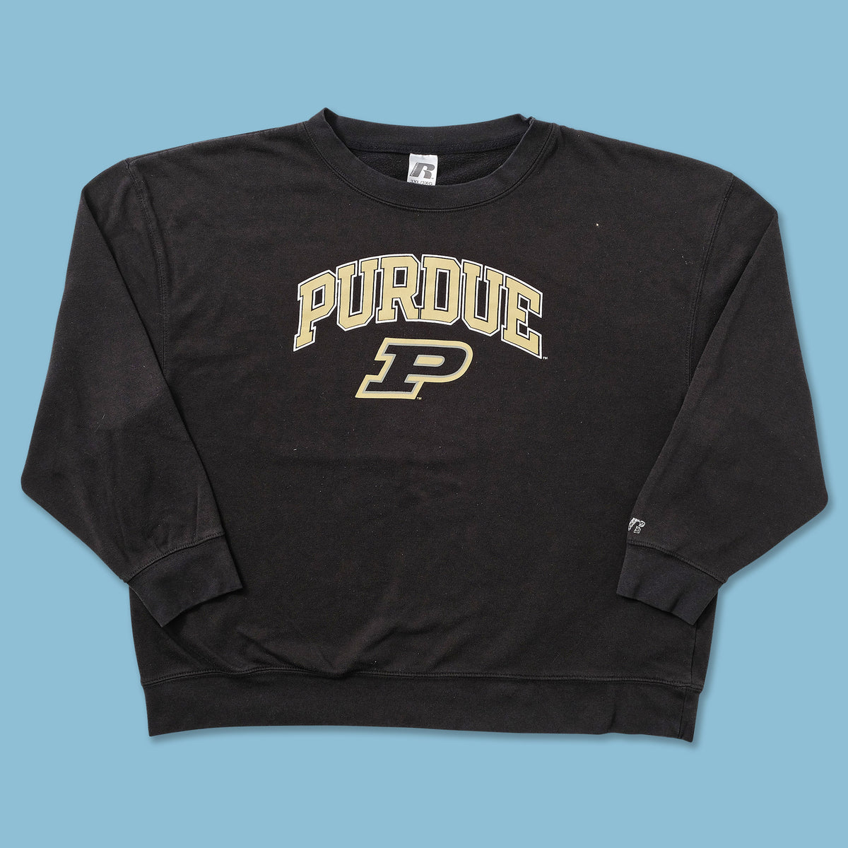 Russell Athletic Purdue Sweater XXL | Double Double Vintage