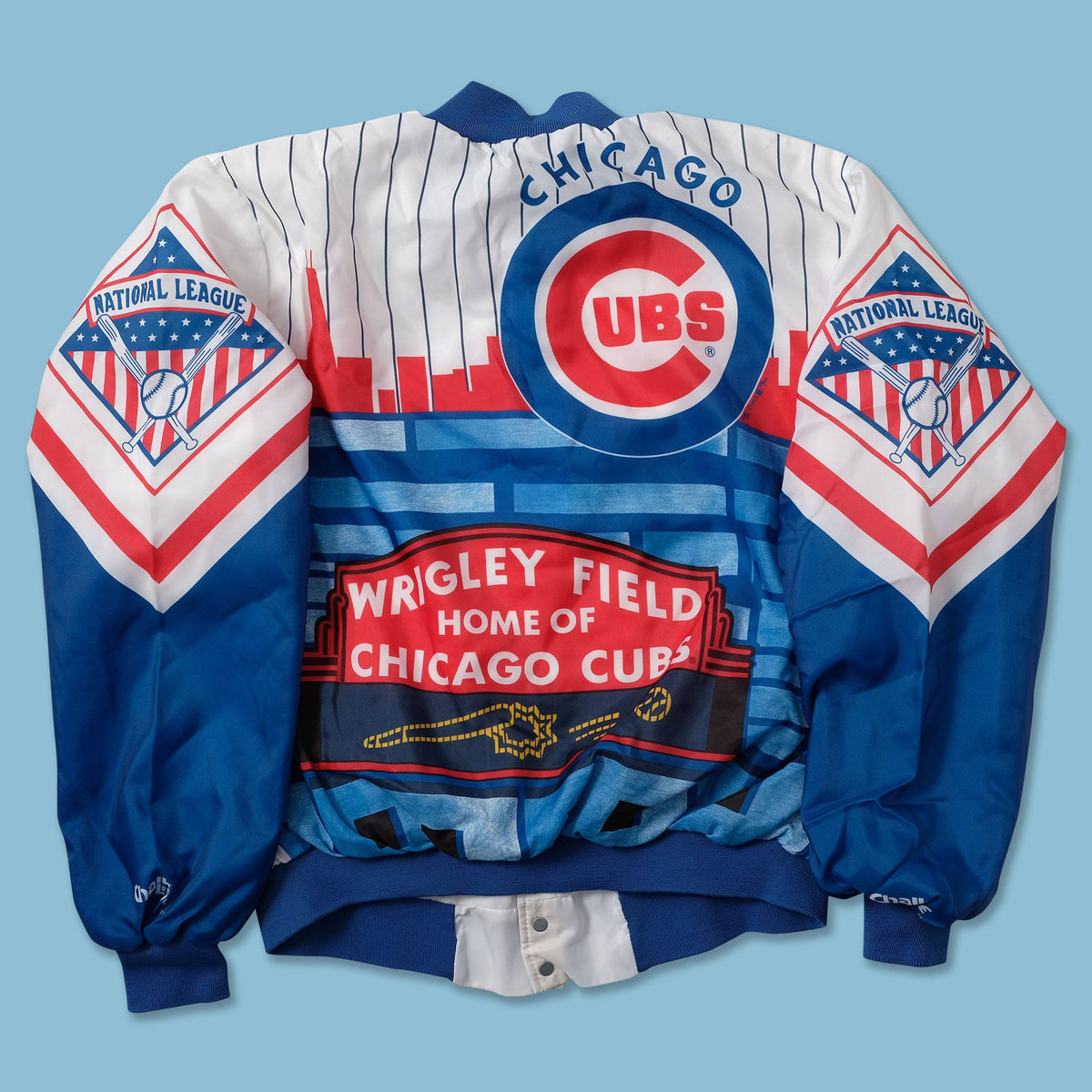1989 Chicago Cubs Varsity Jacket Medium | Double Double Vintage