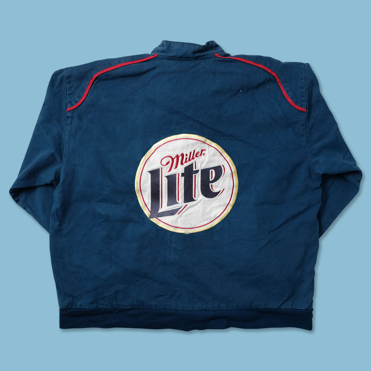 Vintage Miller Lite Racing Nascar Jacket XLarge | Double Double Vintage