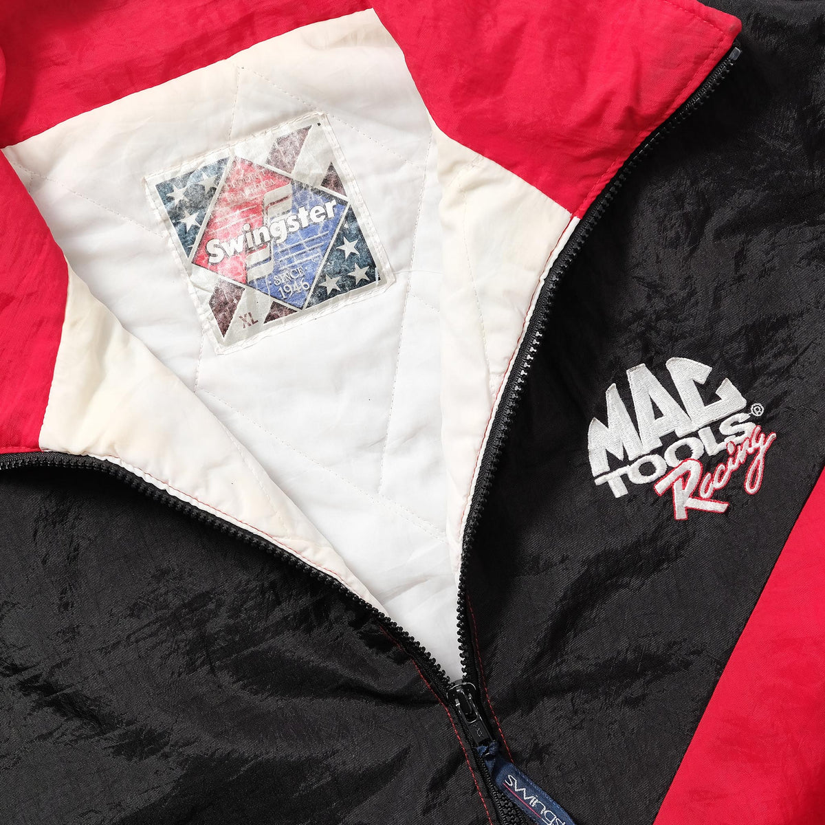 Vintage Mac Tools Racing Padded Jacket Large | Double Double Vintage