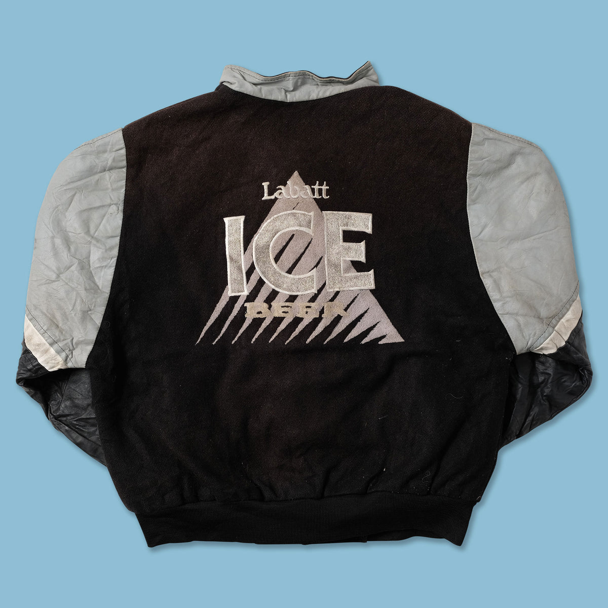 Vintage Labatt ICE Varsity Jacket Medium | Double Double Vintage