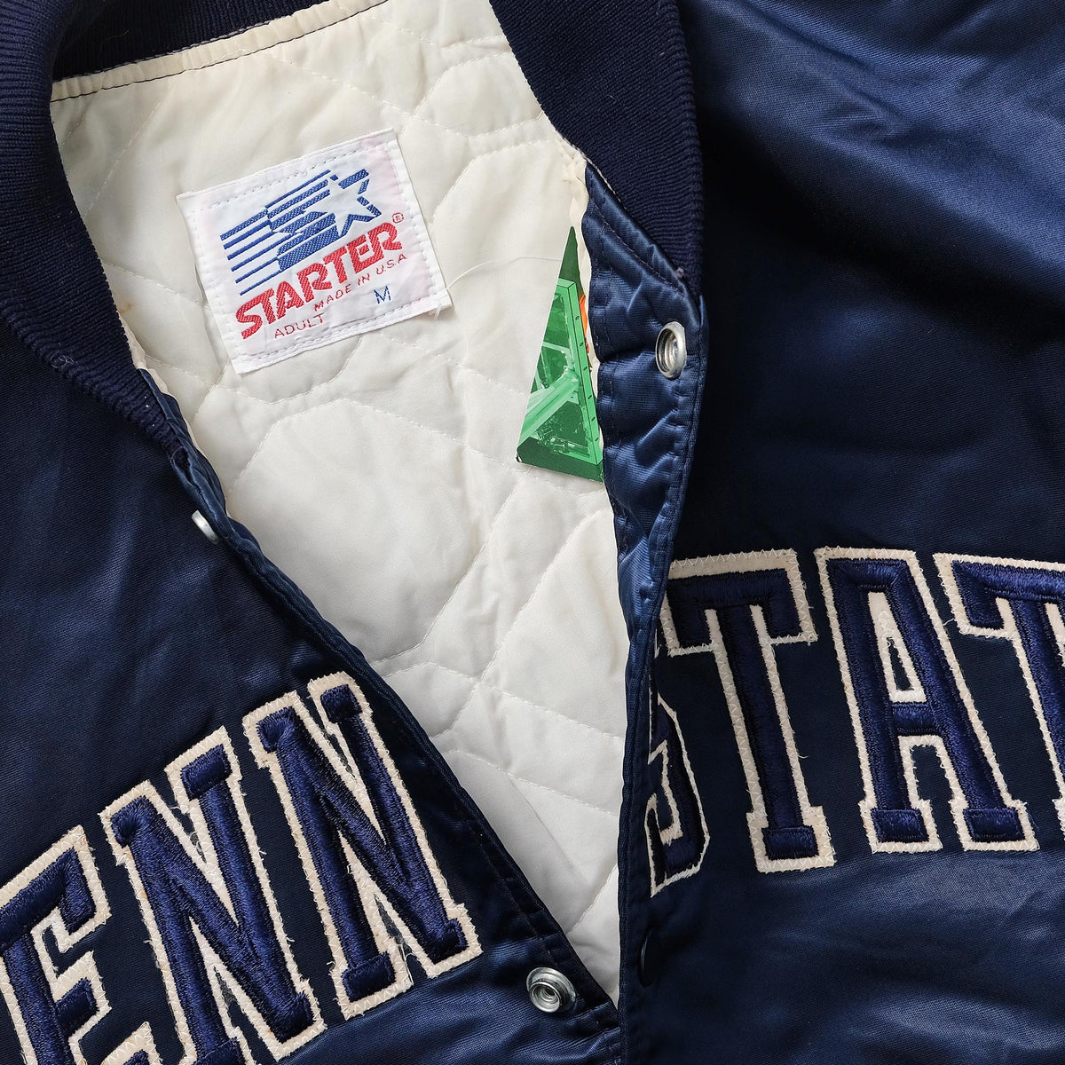 Women's Starter Penn State Varsity Jacket Small | Double Double Vintage