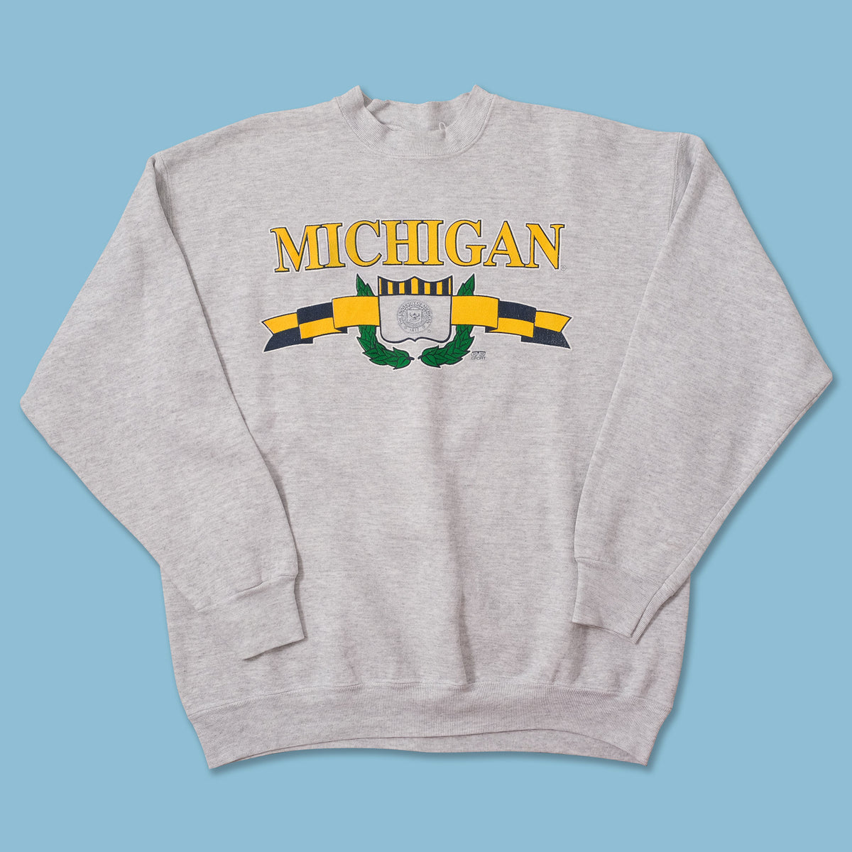 Vintage University of Michigan Sweater Large | Double Double Vintage