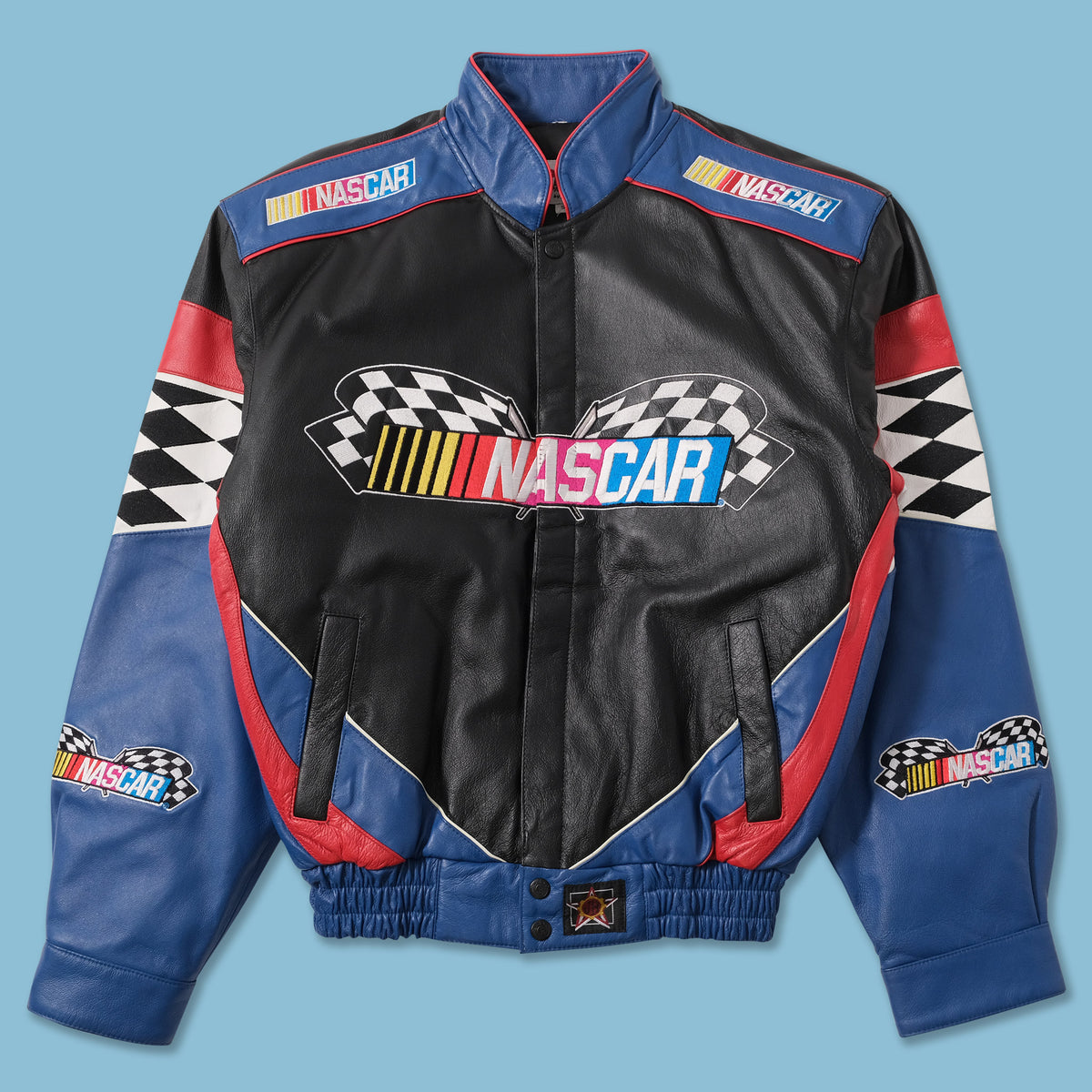 Vintage DS Nascar Leather Jacket Small | Double Double Vintage