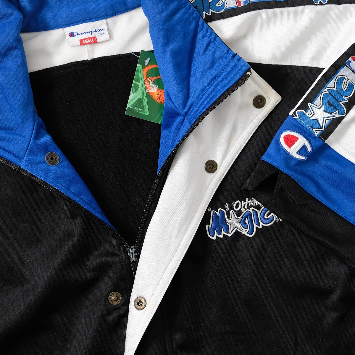 Vintage Champion Orlando Magic Warm Up Jacket Medium | Double Double ...