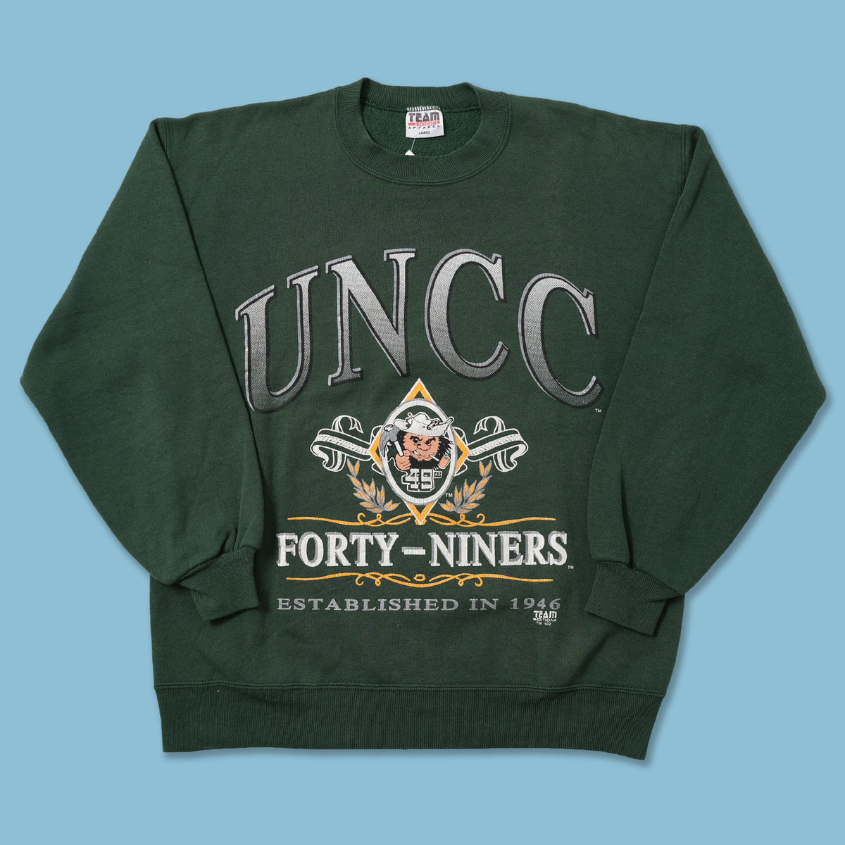 Vintage UNCC 49ers Sweater Large | Double Double Vintage