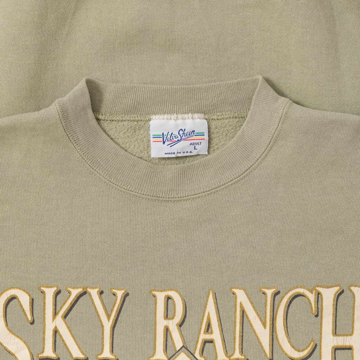 Vintage Sky Ranch Colorado Sweater Large | Double Double Vintage