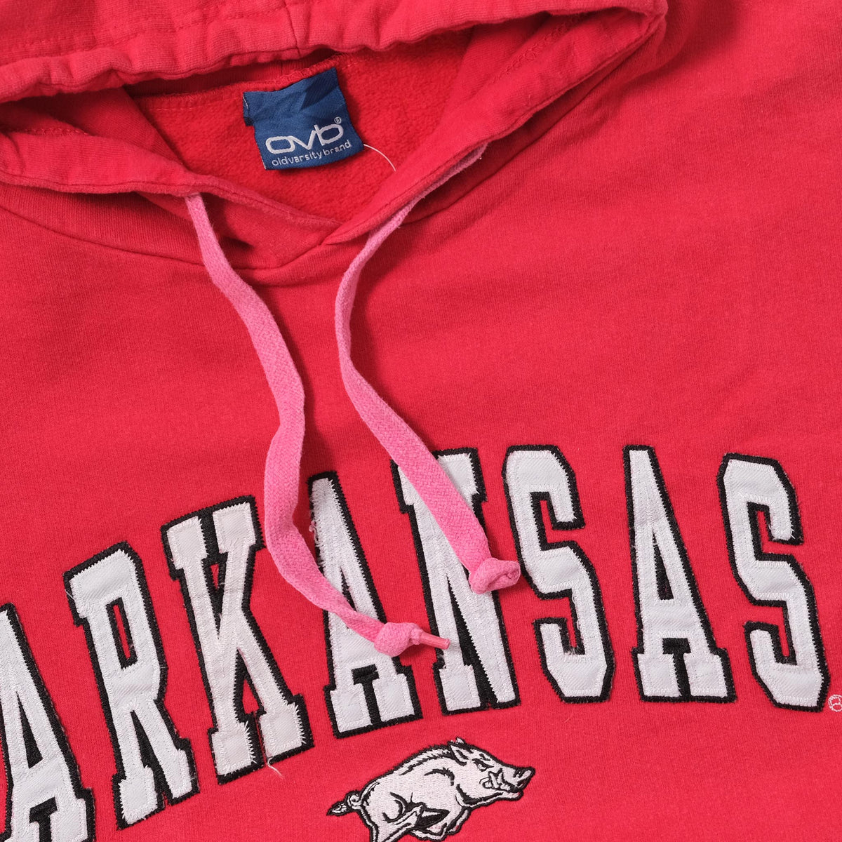 Vintage Arkansas Razorbacks Hoody XXLarge | Double Double Vintage