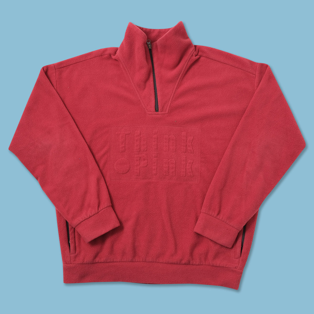 Vintage Think Pink Fleece XLarge | Double Double Vintage