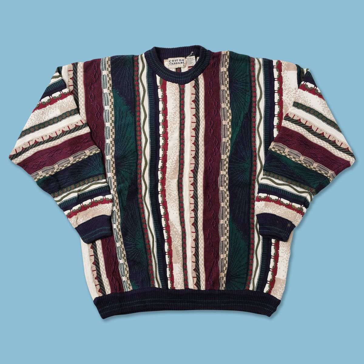 Vintage Cotton Traders Knit Sweater XXL | Double Double Vintage