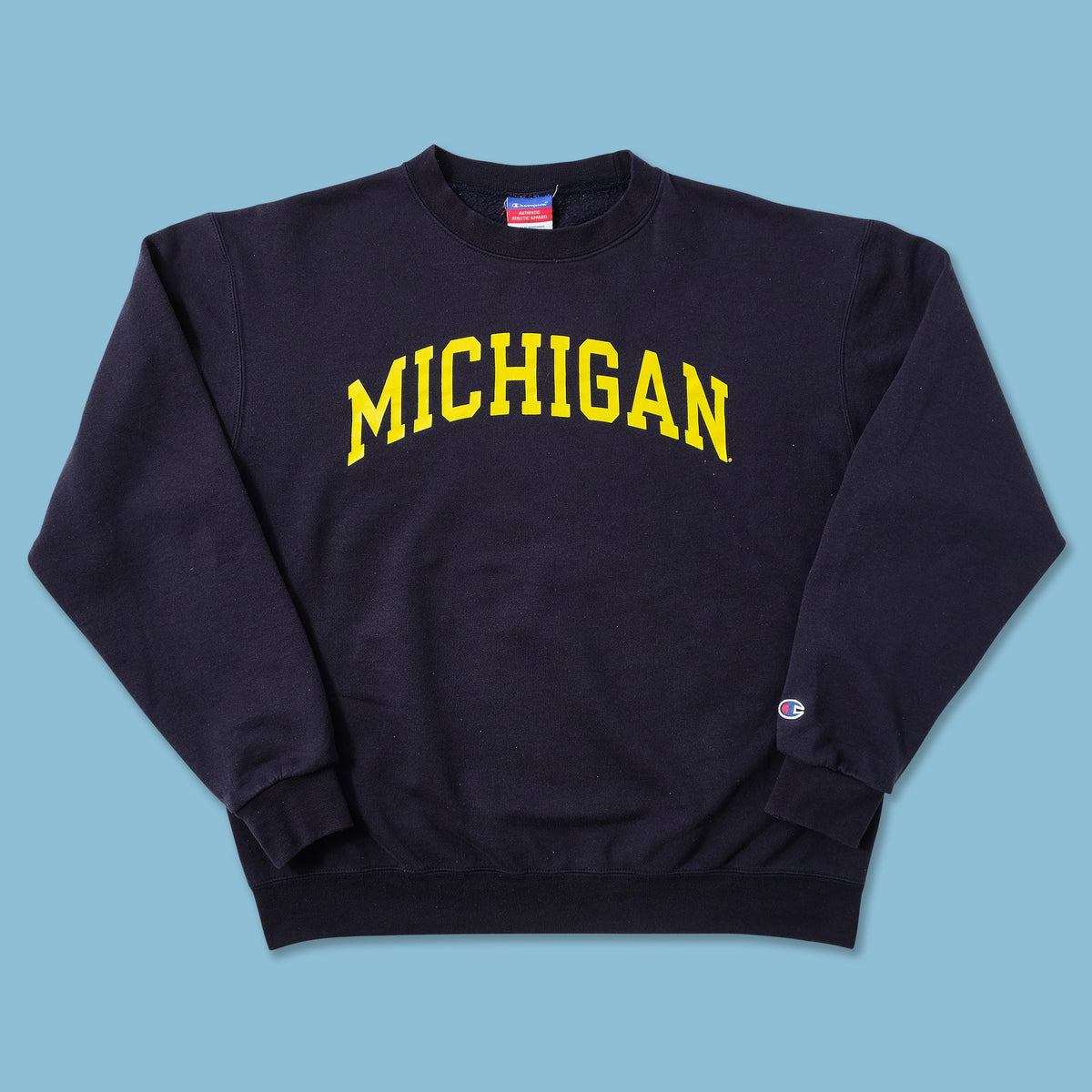 Vintage Champion Michigan Sweater Large | Double Double Vintage