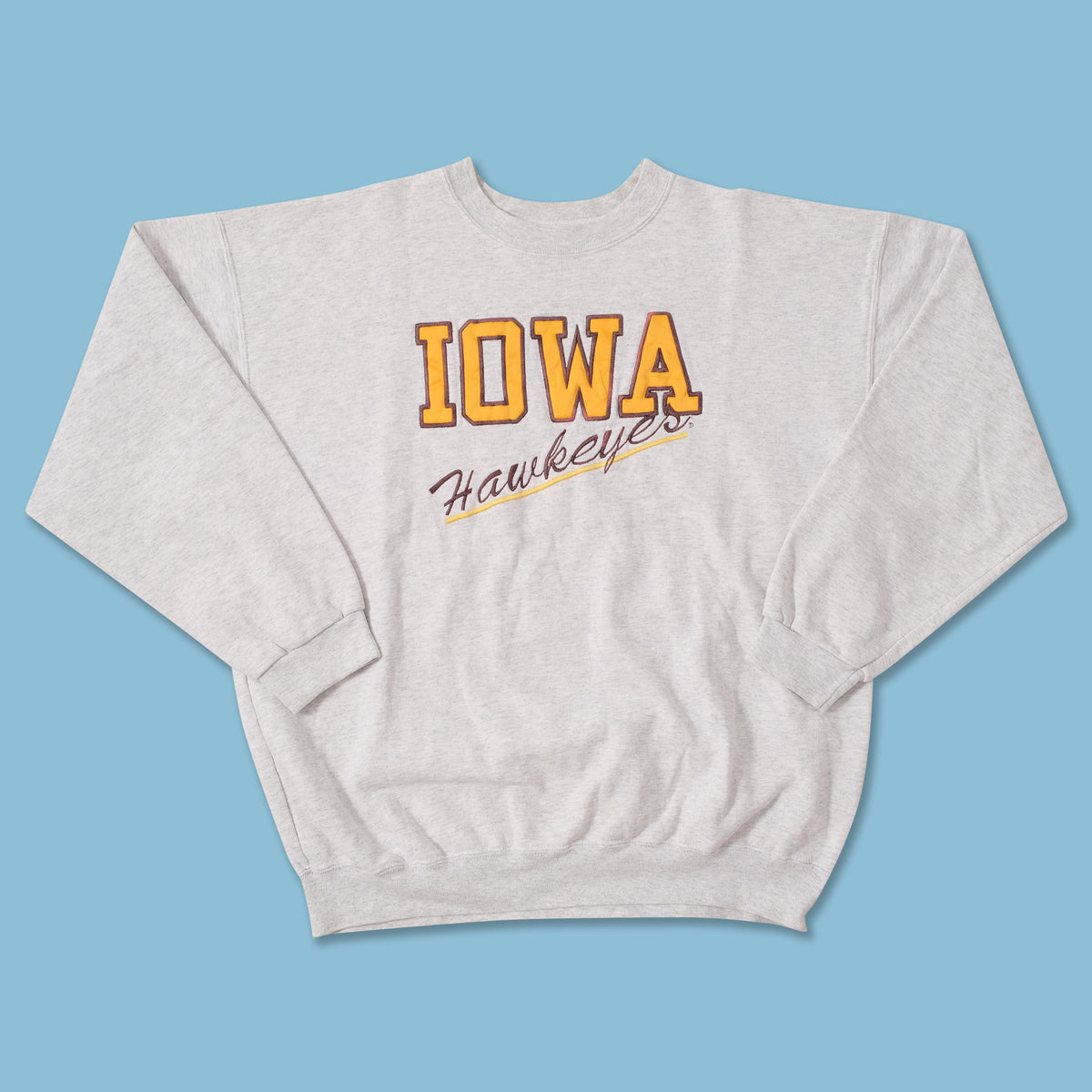 Vintage Iowa Hawkeyes Sweater Large | Double Double Vintage