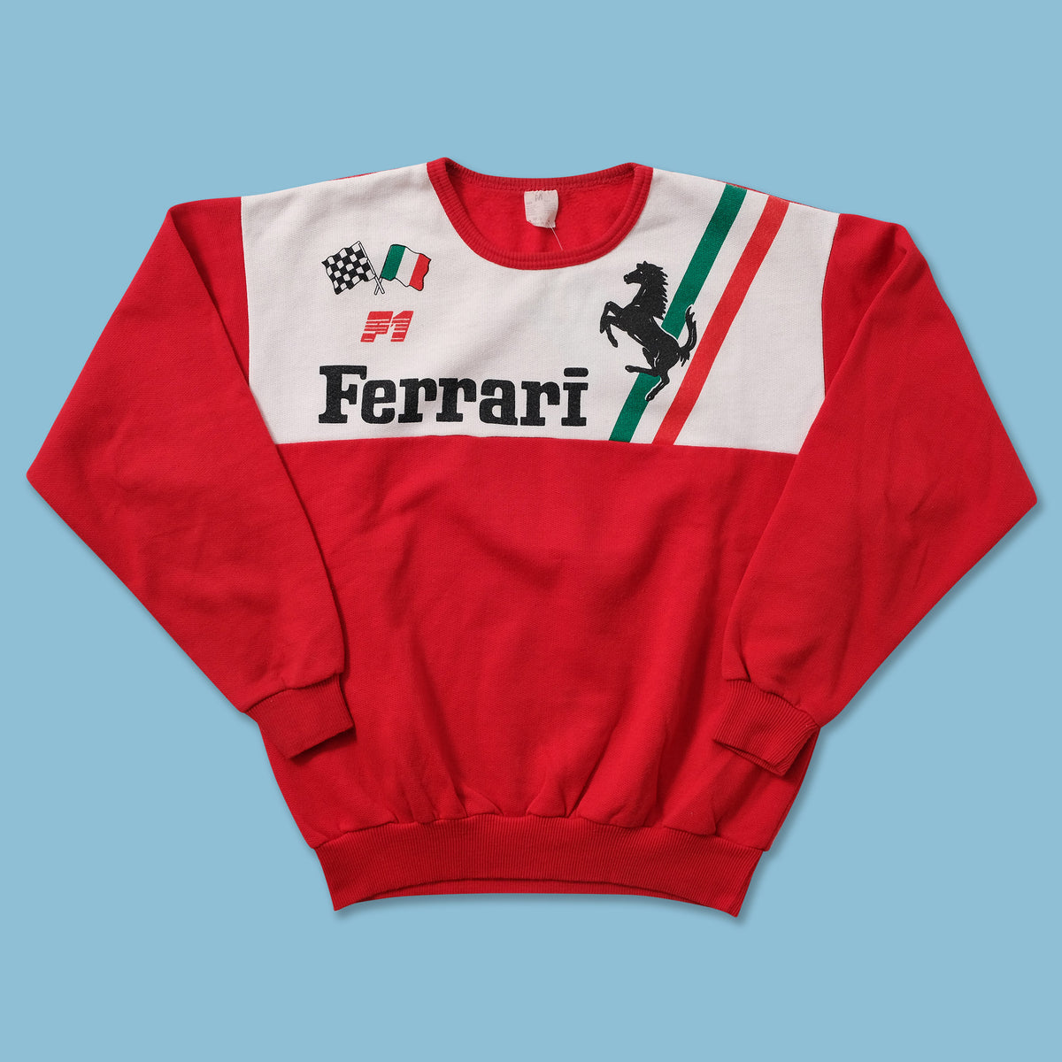 Vintage Ferrari Sweater Medium | Double Double Vintage