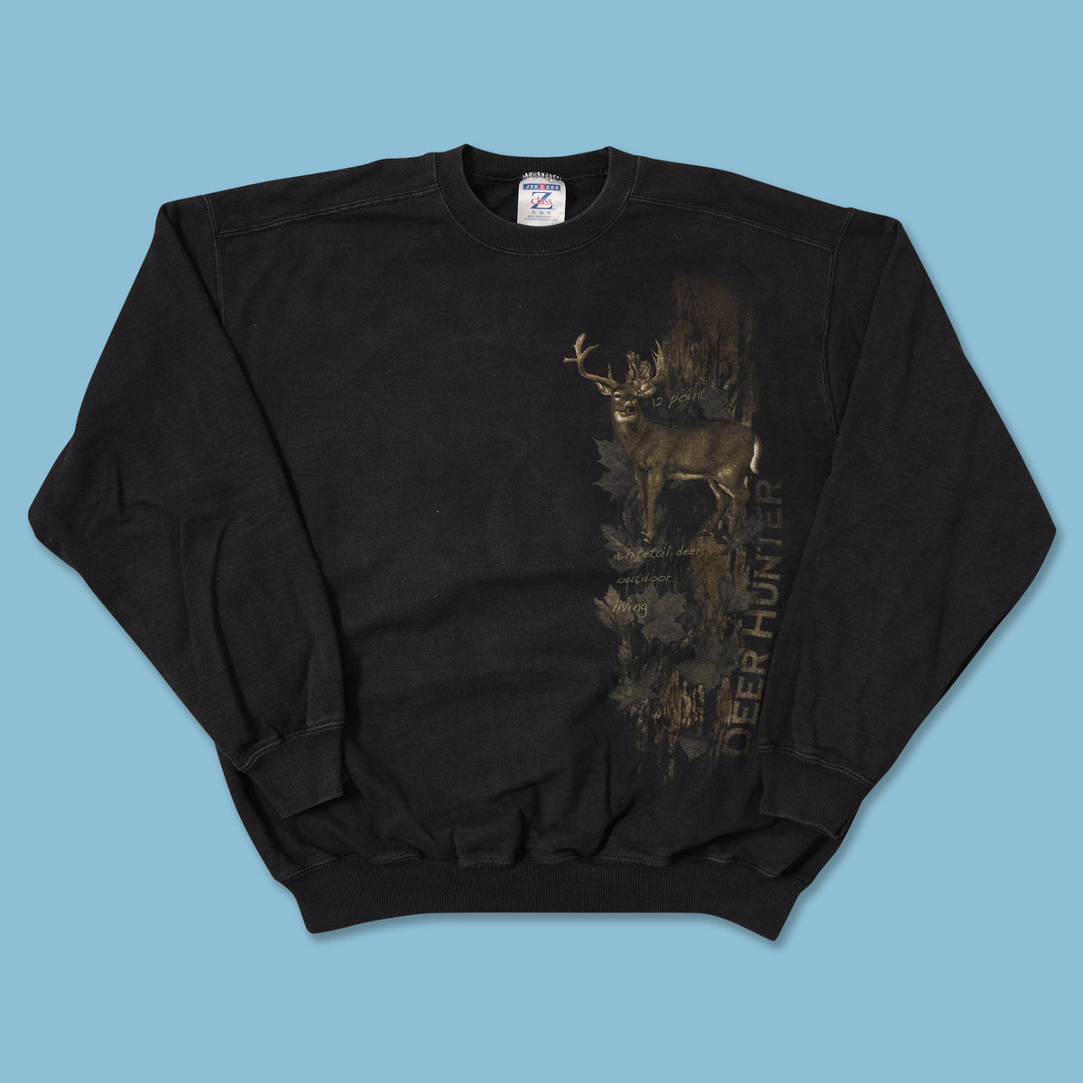 Vintage Deer Hunting Sweater XLarge | Double Double Vintage