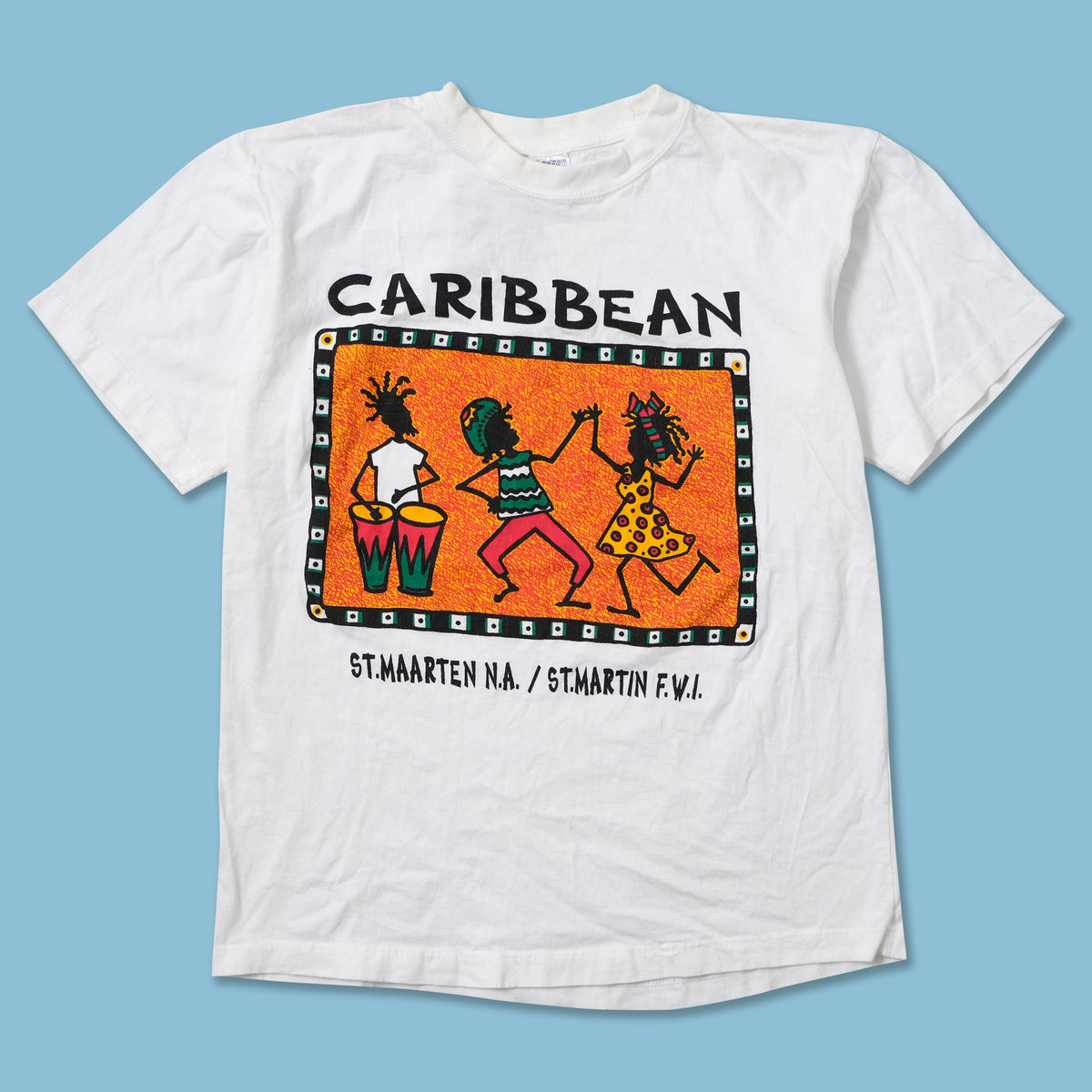 Vintage Caribbean T-Shirt Small | Double Double Vintage