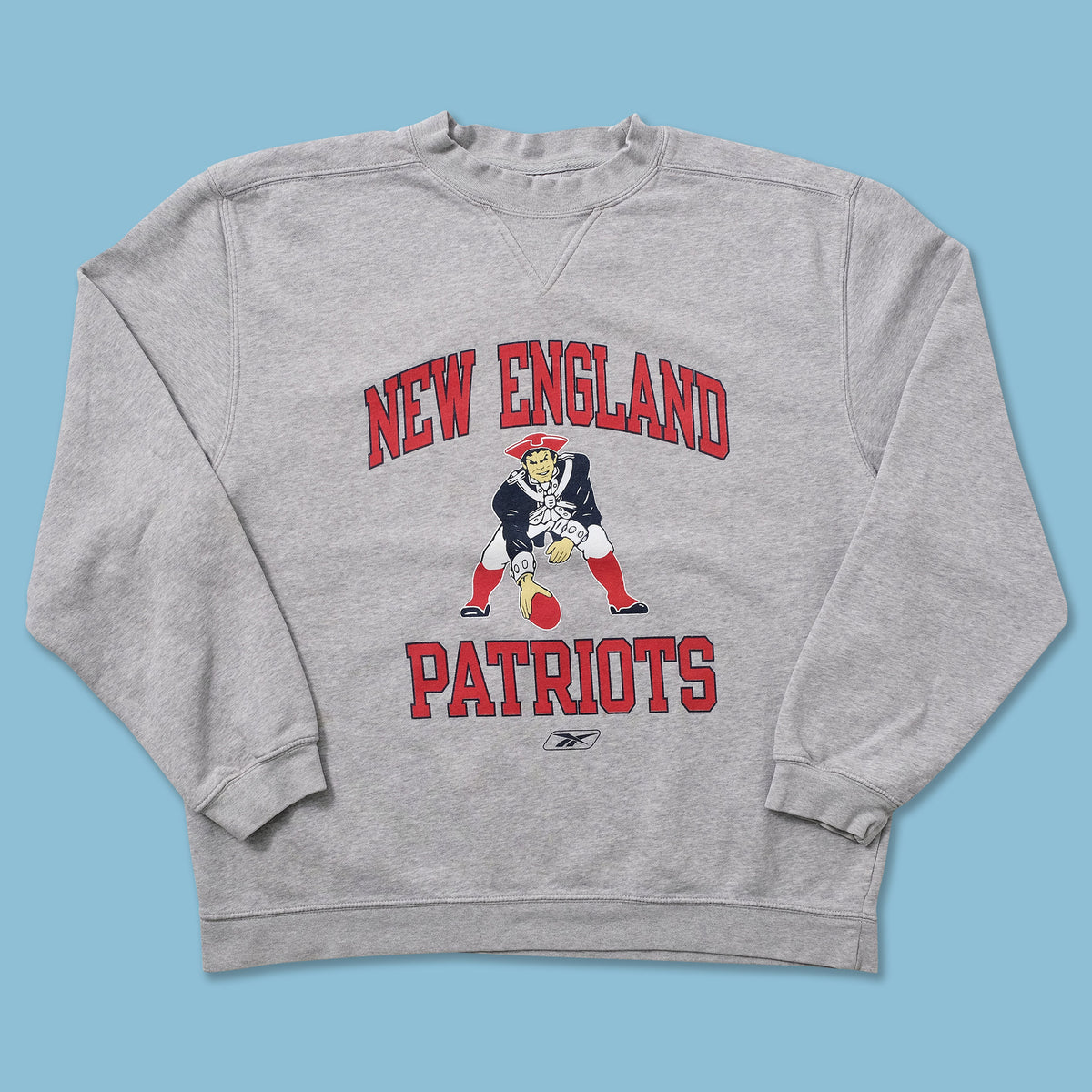 Vintage Reebok New England Patriots Sweater Large | Double Double Vintage
