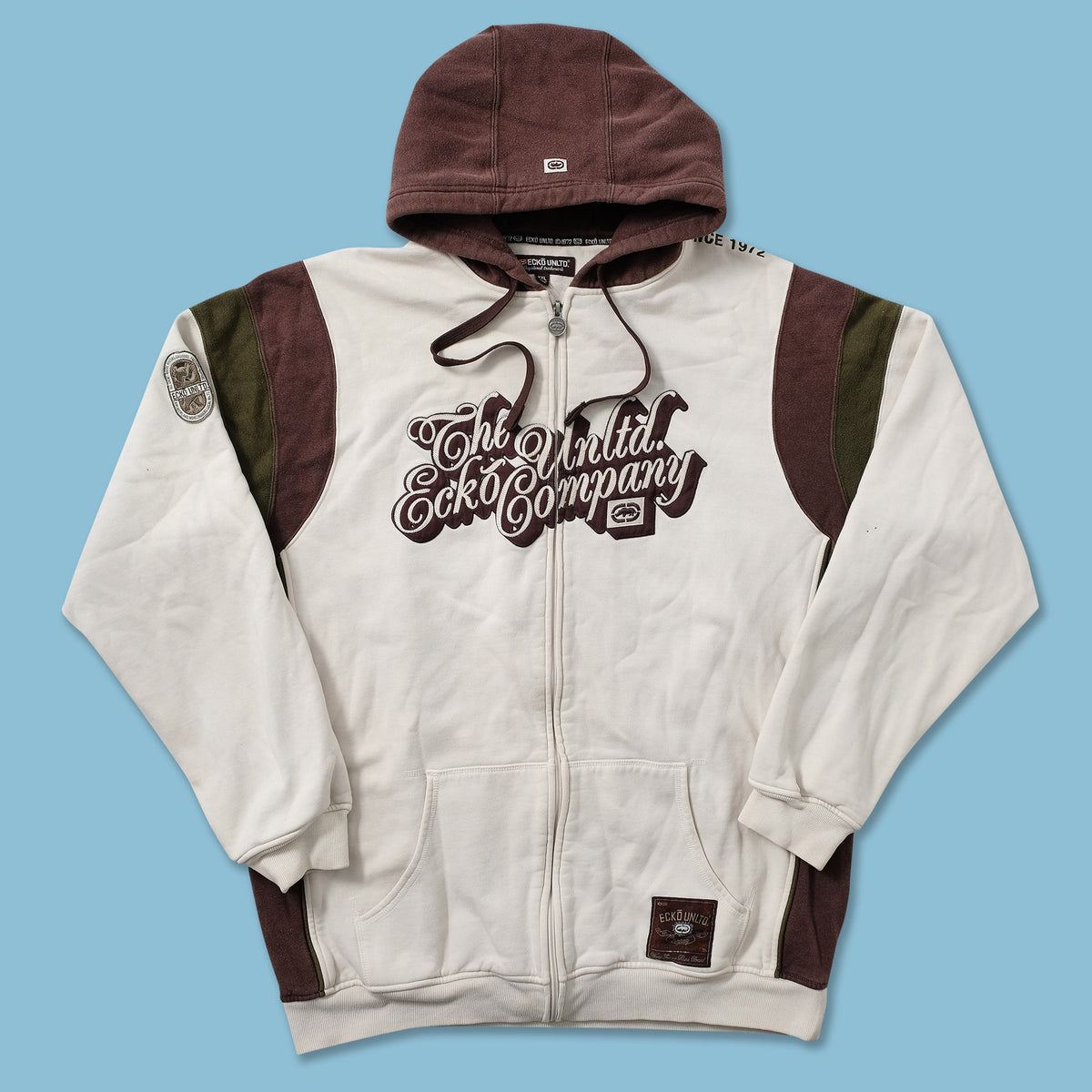 Y2K Ecko Unltd. Zip Hoody XXL | Double Double Vintage