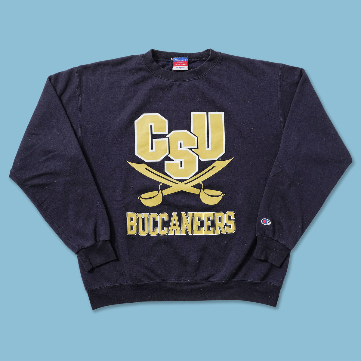 Vintage Champion CSU Buccaneers Sweater Large | Double Double Vintage