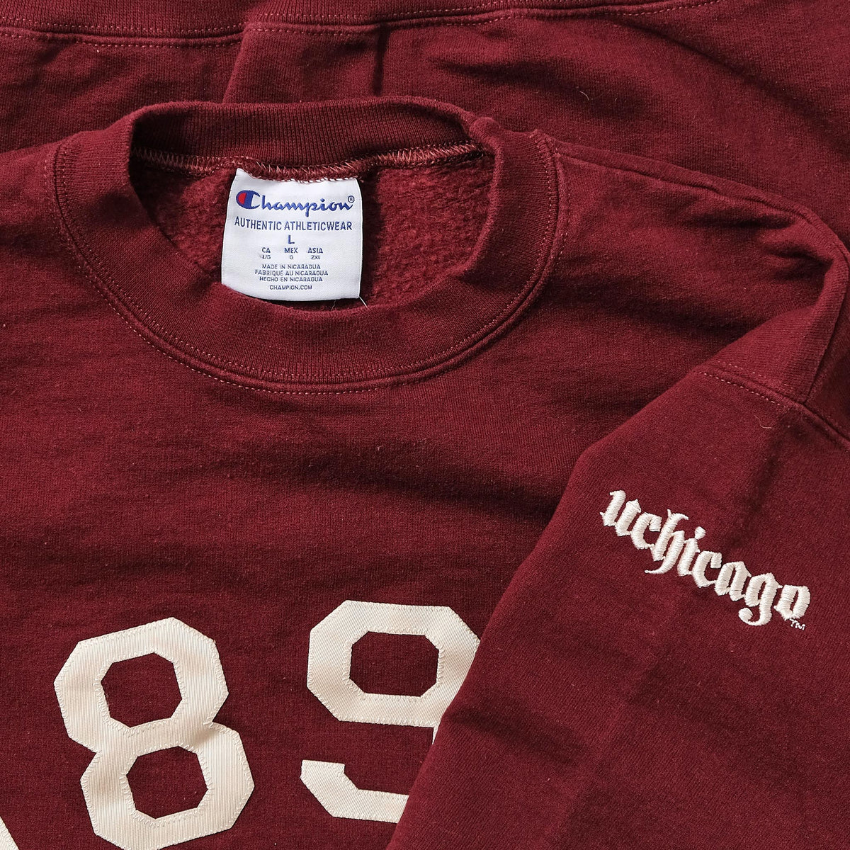 Champion 1890 Sweater Medium | Double Double Vintage