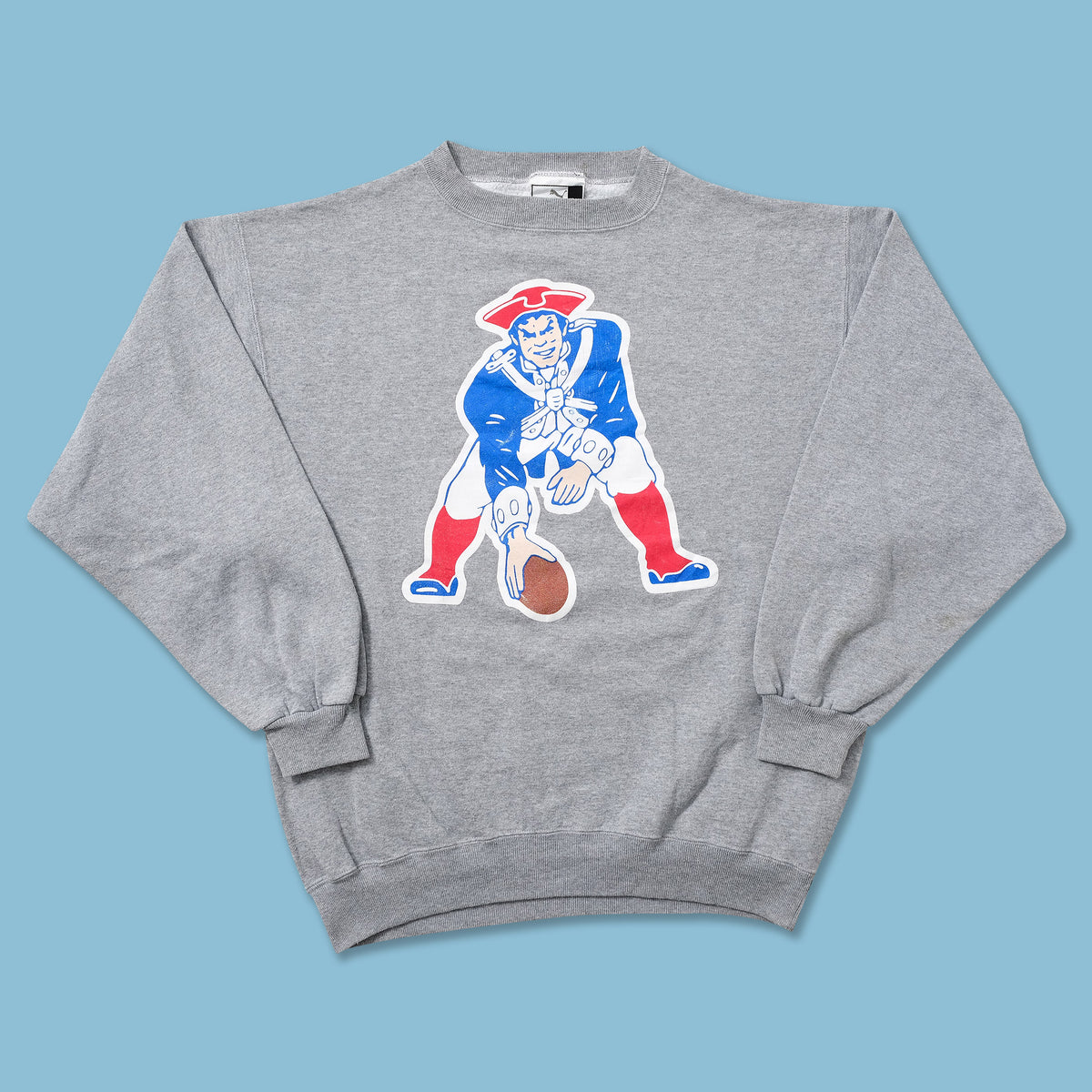 Vintage Puma New England Patriots Sweater Large | Double Double Vintage