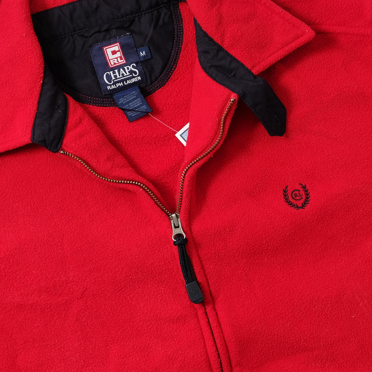 Vintage Chaps Fleece Jacket Medium | Double Double Vintage