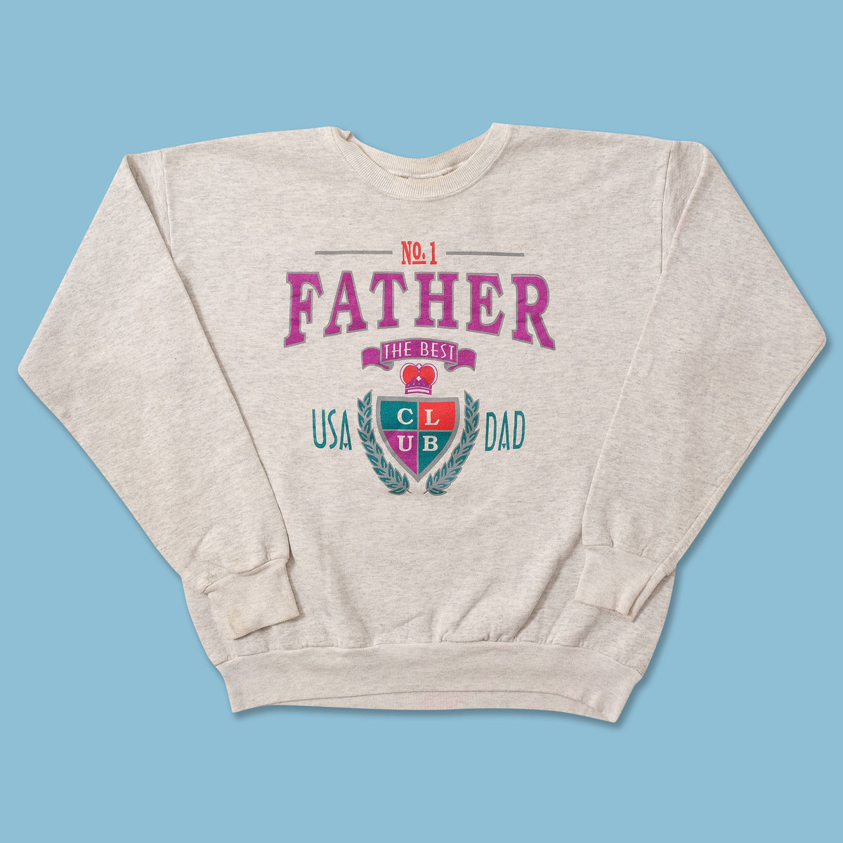 Vintage Best Father Sweater Large | Double Double Vintage