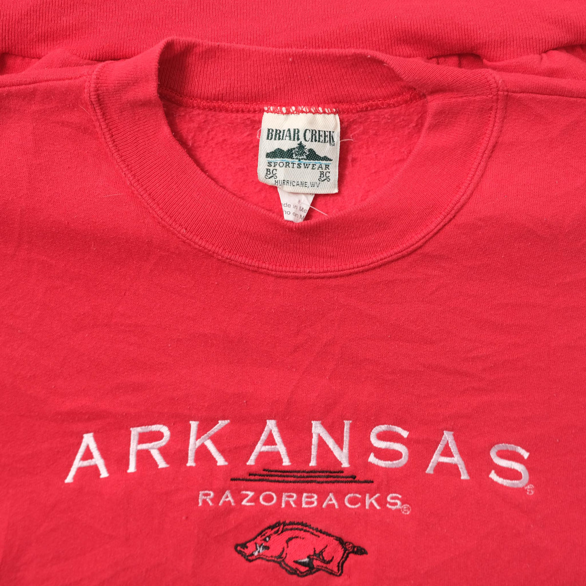 Vintage Arkansas Razorbacks Sweater Large | Double Double Vintage