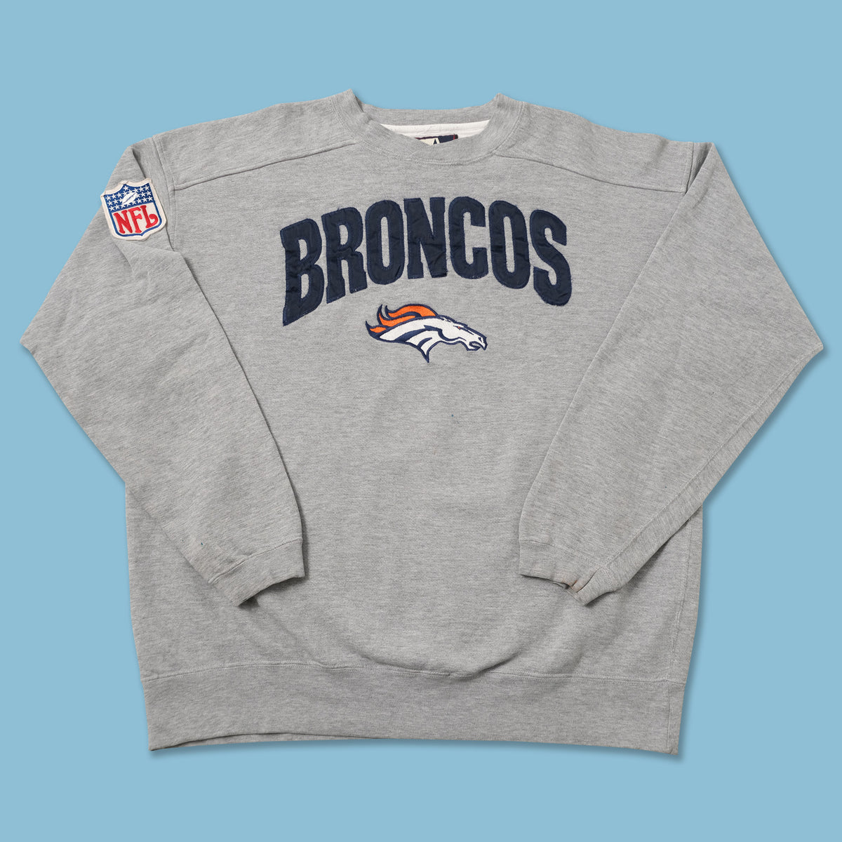 Vintage Denver Broncos Sweater Large | Double Double Vintage